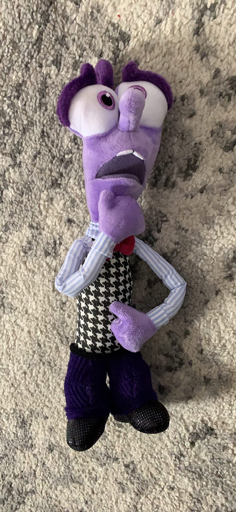 Amazon.com: Disney Pixar Fear Plush – Inside Out – Small – 12'' : Toys ...