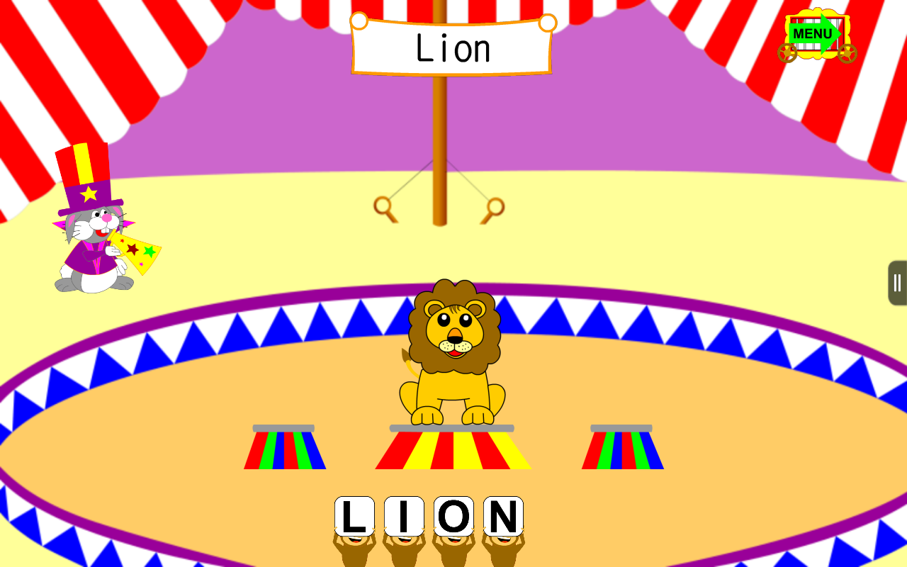 Free Kids Circus Animals Fun Preschool Learning - App on the Amazon ...