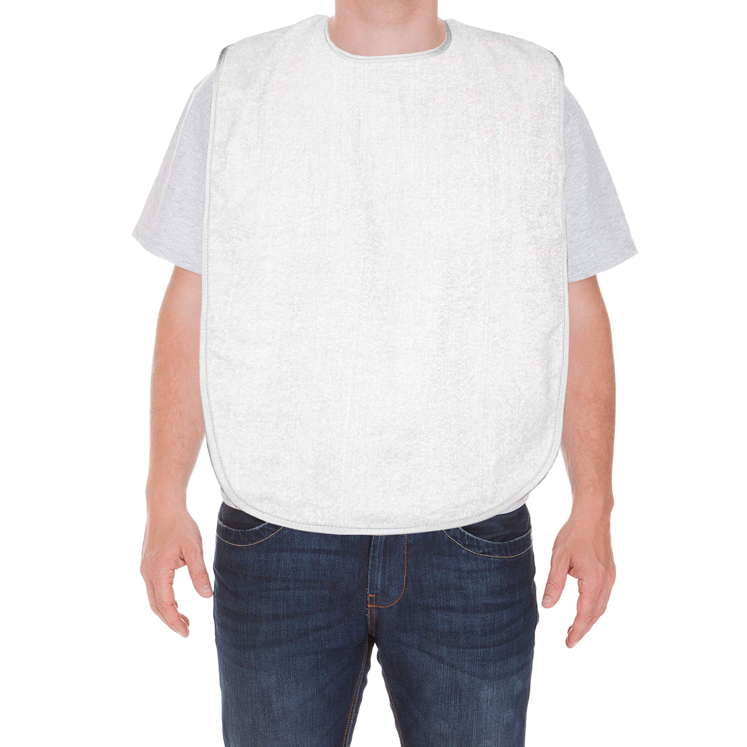 Disposable Adult Tie-Back Poly Bibs (Set Of 50) | atelier-yuwa.ciao.jp