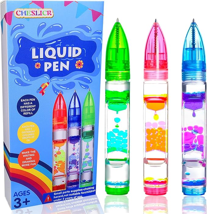 Amazon.com: CHESLICR 3PCS Liquid Pens Easter Basket Stuffers for Kids ...