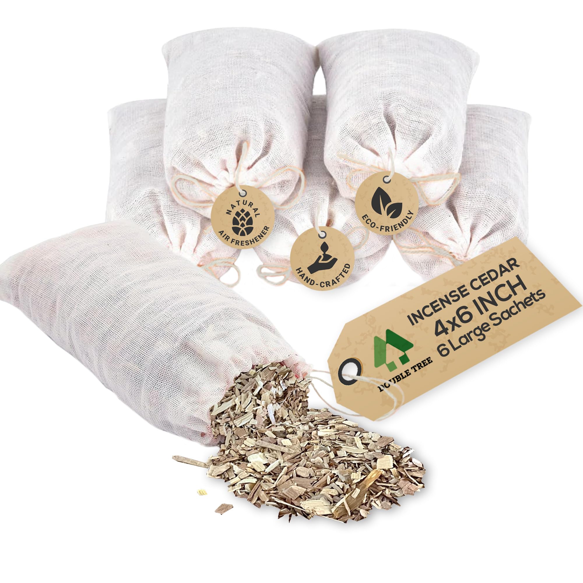Amazon.com: Double Tree Incense Cedar Chips for Closets and Drawers ...