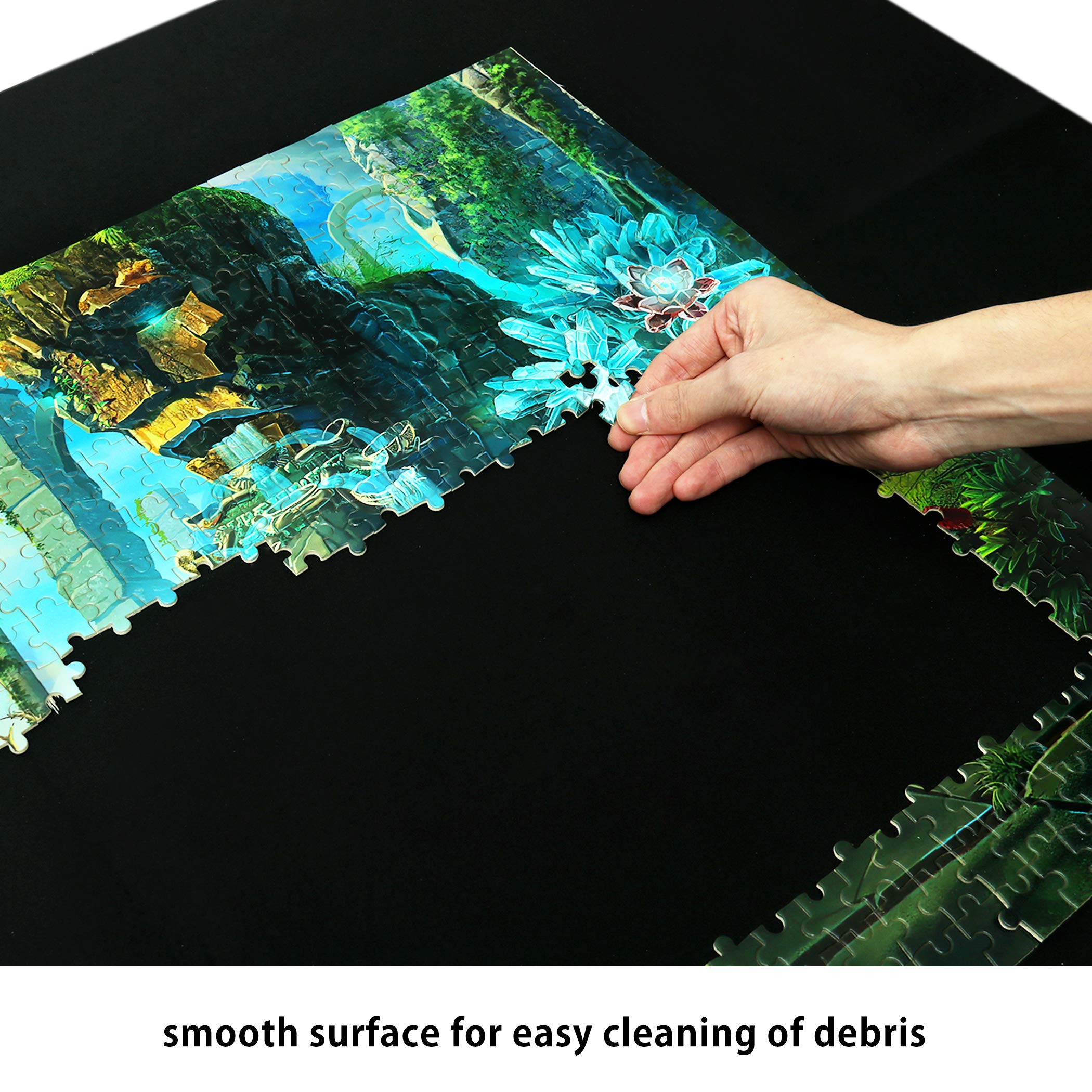 LAVIEVERT Double-Sided Jigsaw Puzzle Mat, 2mm Thick Neoprene Puzzle ...