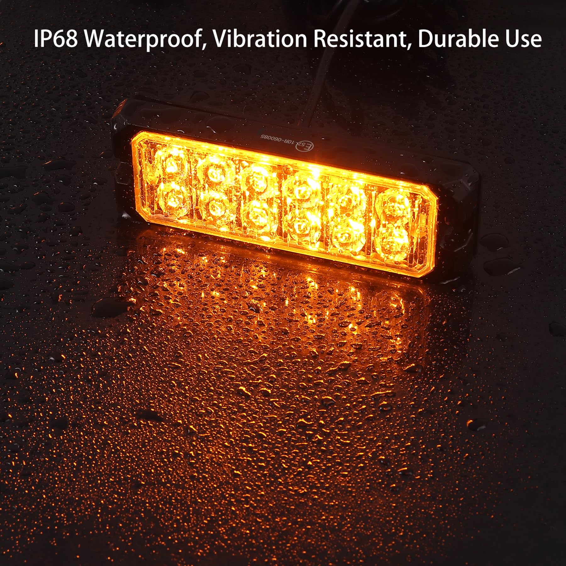 12 Volt Led Warning Light Flash Warning Lights LED Light | Agri Supply