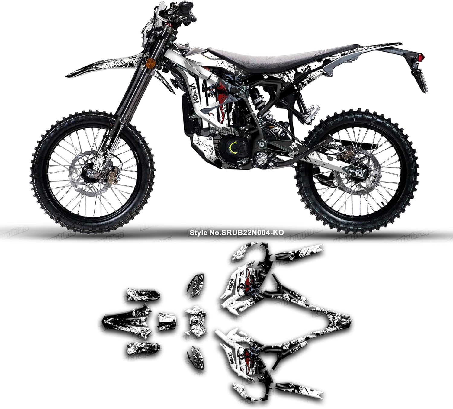 Amazon.com: Kungfu Graphics Decal Kit for Surron SUR-RON Ultra Bee ...