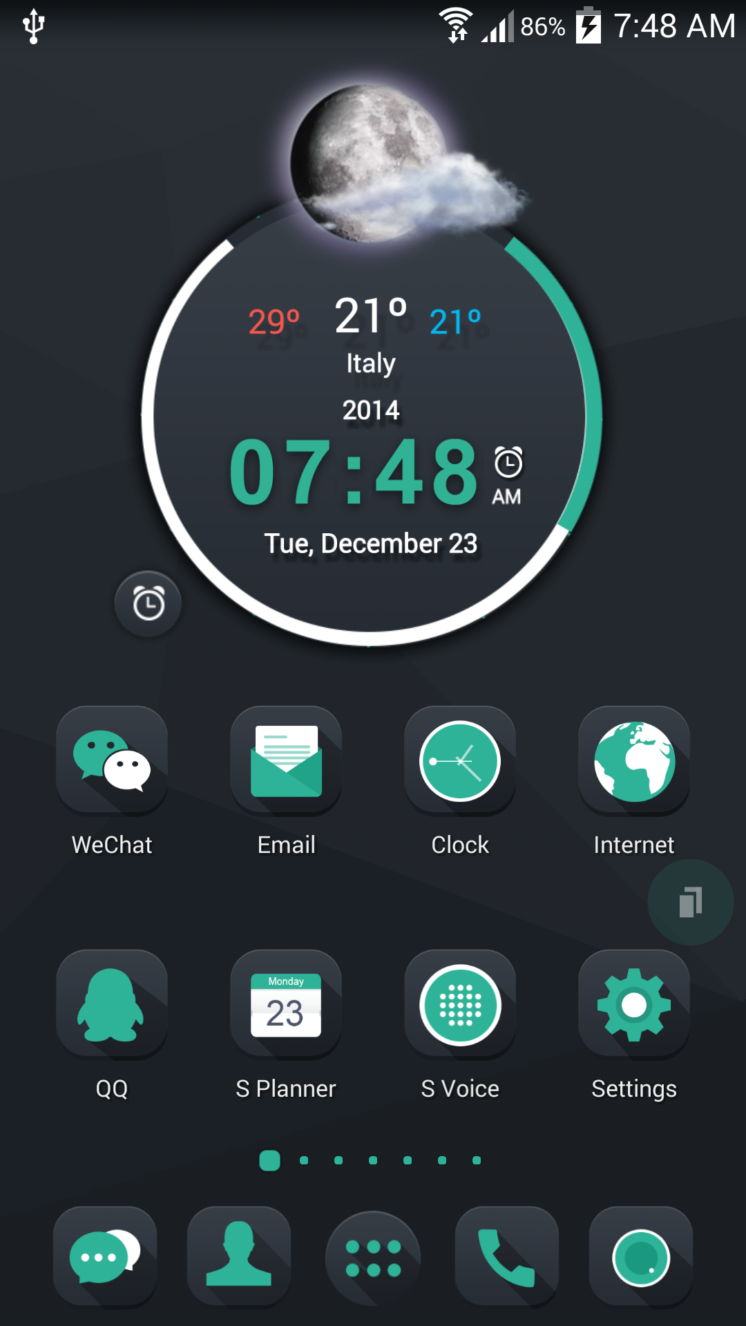 TSF Green Theme - App on Amazon Appstore