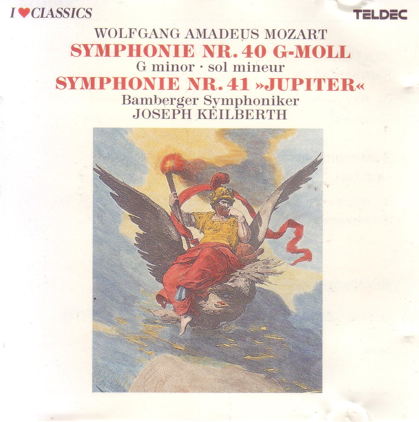 Mozart, Keilberth, Bamberg Symphony - Symphonies 40 & 41 " Jupiter ...