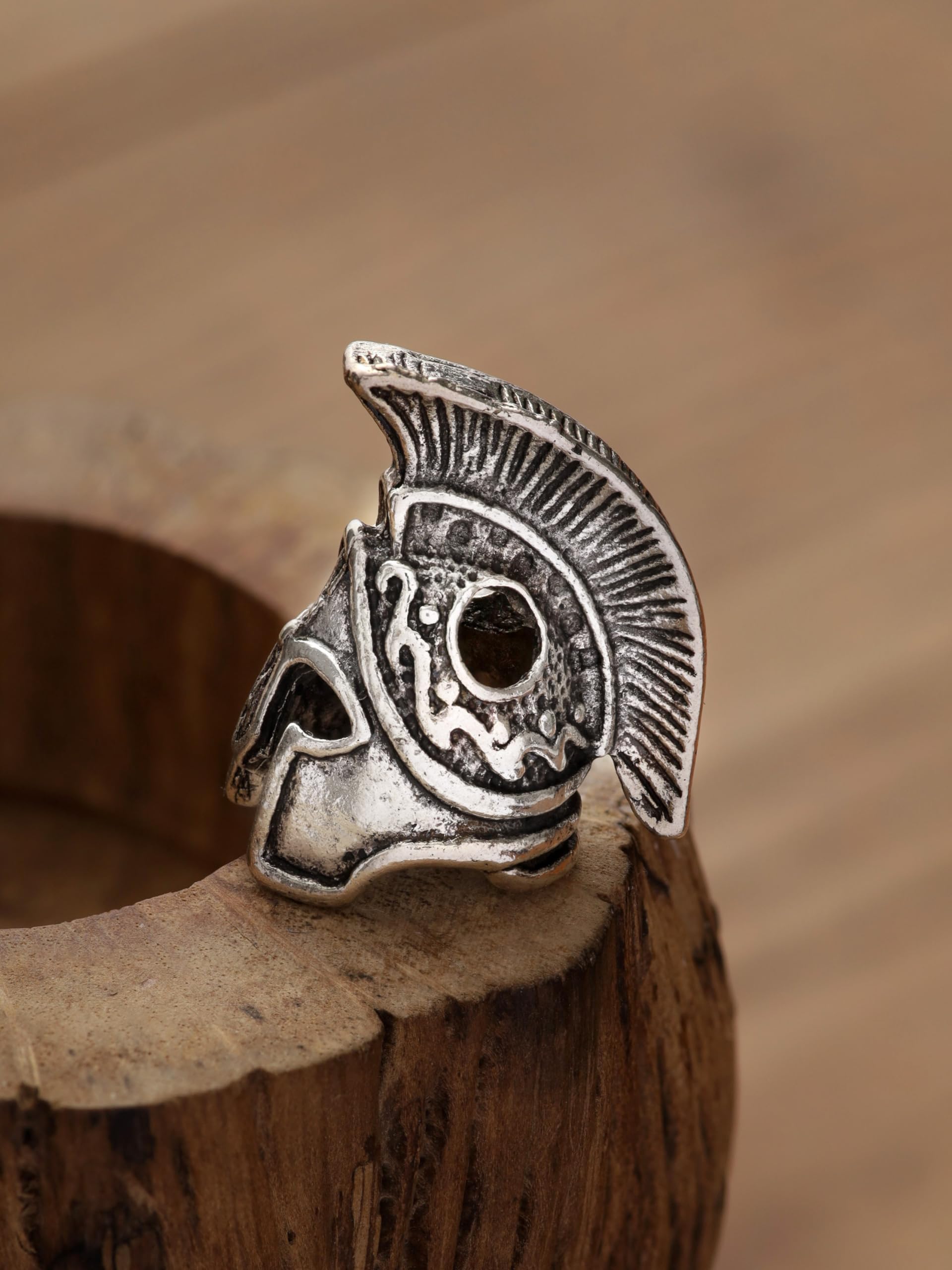 Snapklik.com : Soldier Helmet Bead 5 Pcs Combo Viking Beads Norse Hair ...