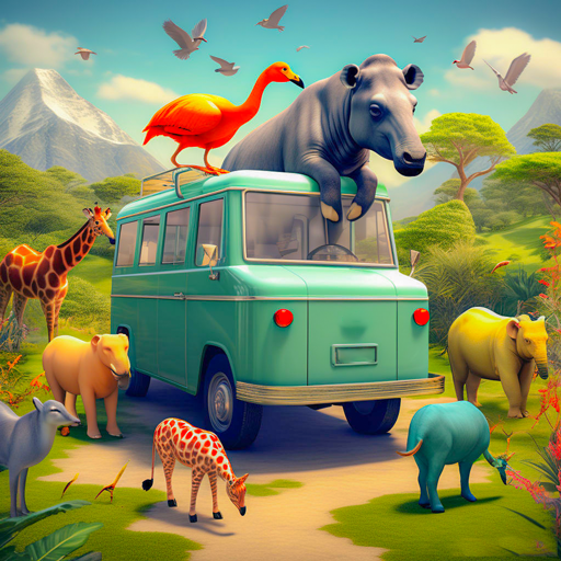 Wild Animals Transport Truck Games 2024, Animal Transportation Games ...