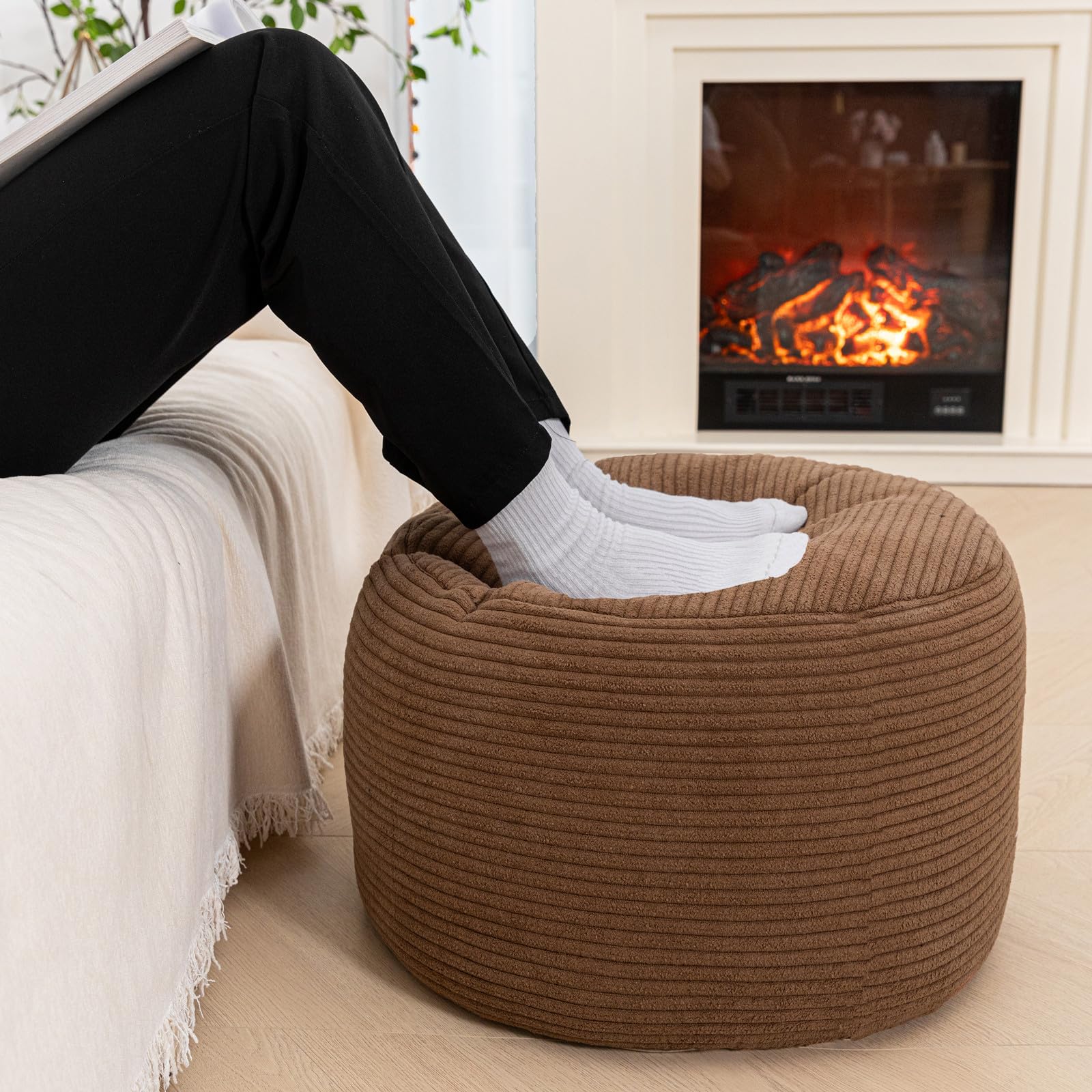 Amazon.com: Ottoman Foot Rest, Home Decor, Bedroom Decor, Ideal for ...