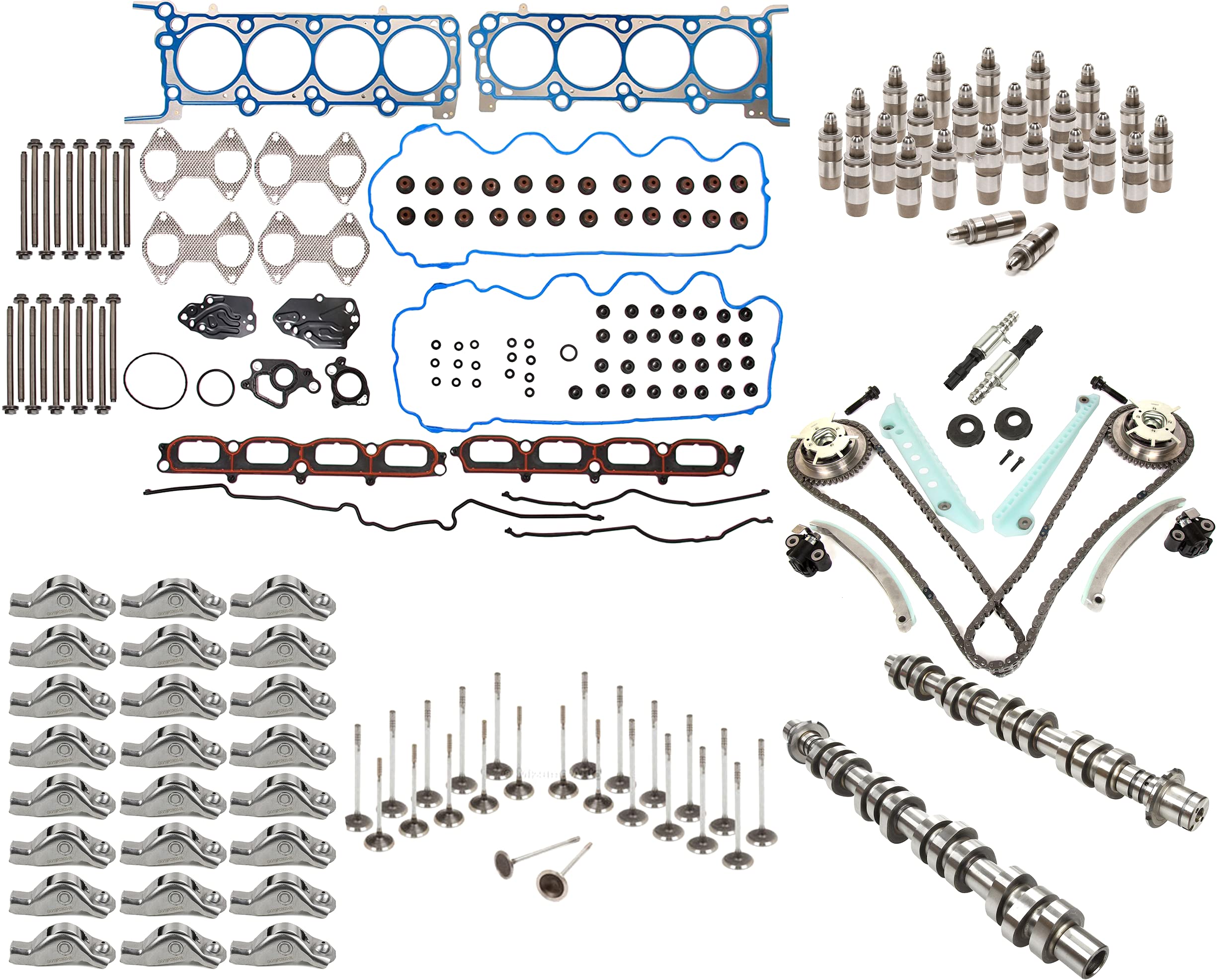 Amazon.com: 5.4 Triton Engine Rebuild Kit for Camshaft | Valves ...