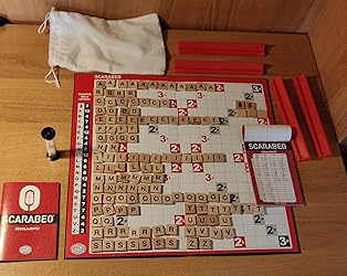 Spin Master Scarabeo Classico, gioco di parole in scatola, gioco da ...