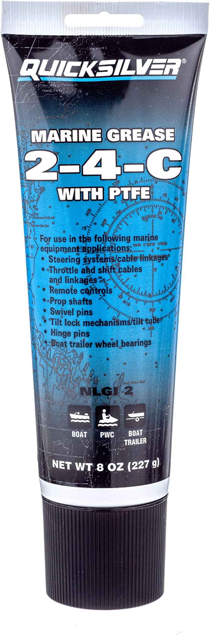Amazon.com: Mercury Marine 2-4-C Grease with PTFE 3 Ounce Tube and ...