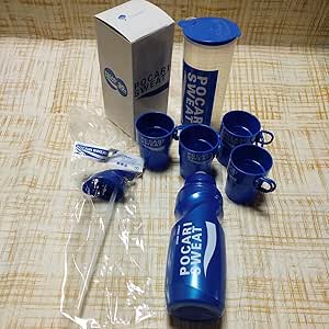 Amazon.co.jp: Pocari Sweat Side Jet Cap Squeeze Bottle Set, 30th ...