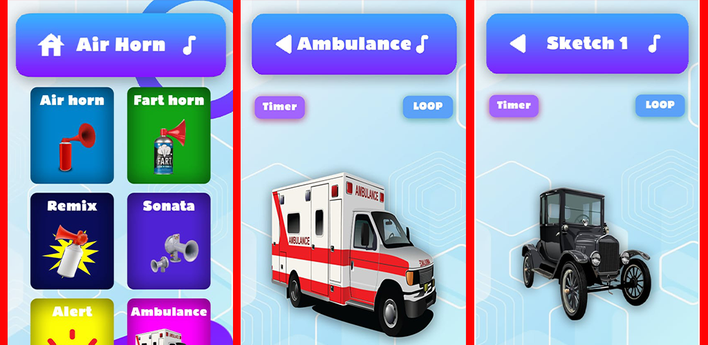 Air Horn Funny Prank Sirens Sound prank Game 2024:Amazon.com:Appstore ...