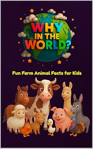 Why in the World: Fun Farm Animal Facts for Kids: Uncover Surprising ...