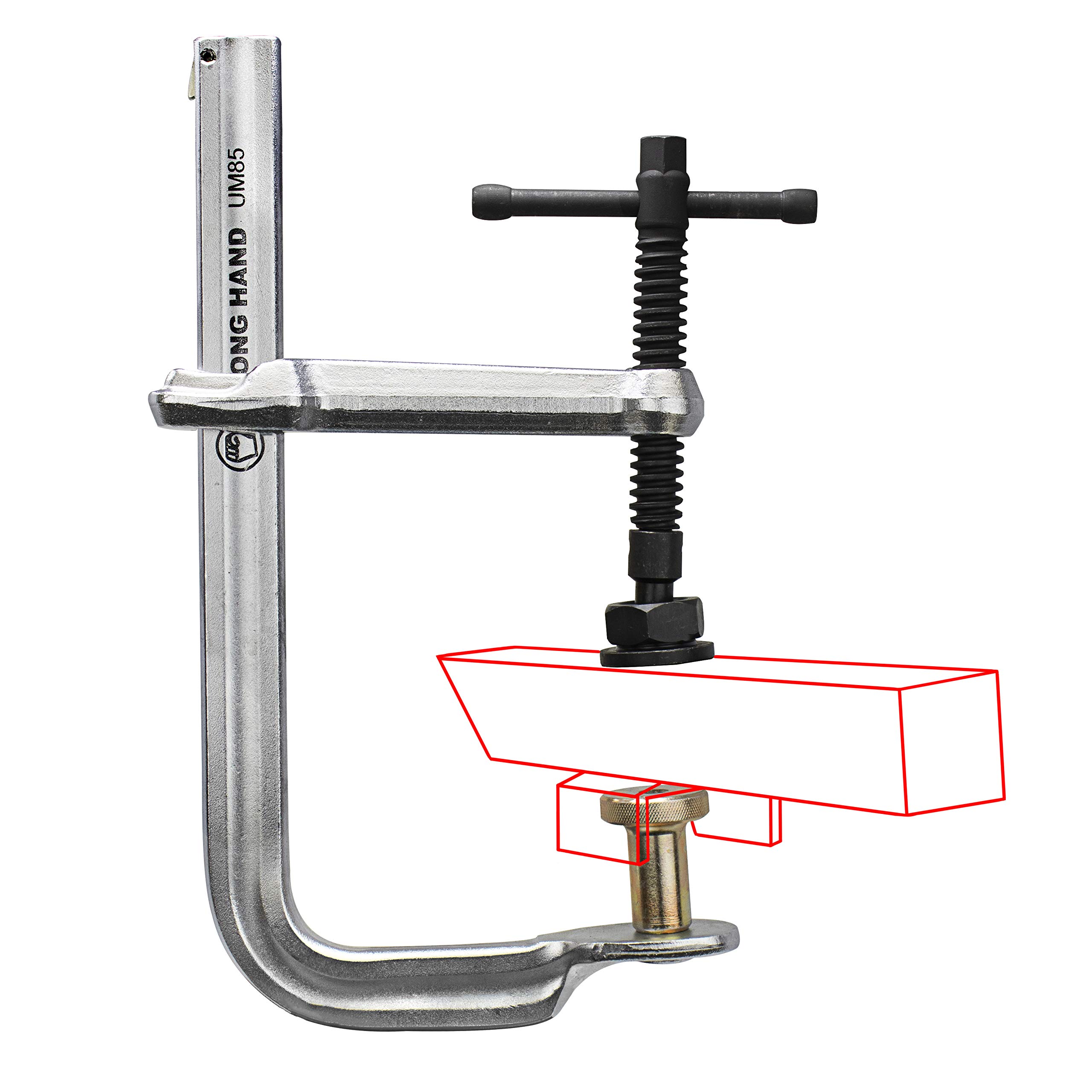 4-in-1 Clamping System, Regular Duty Bar Clamp, Capacity 12-1/2 ...