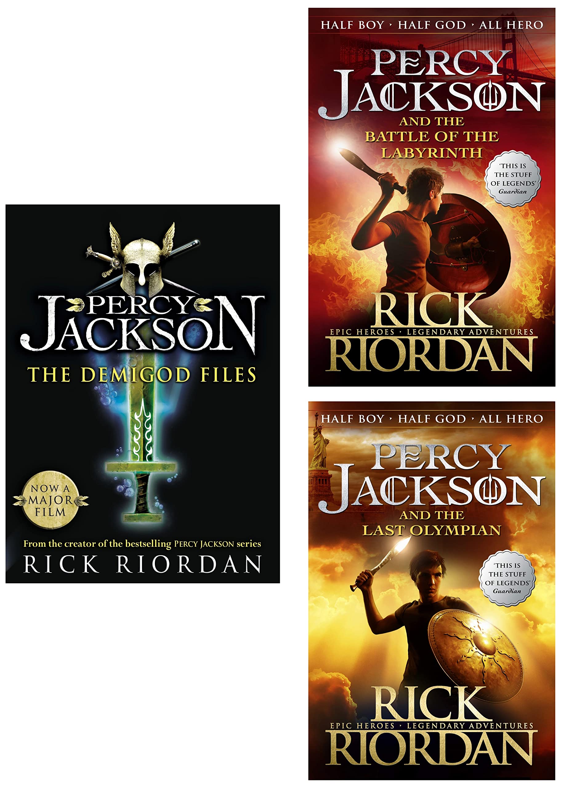 Buy Percy Jackson: The Demigod Files & Percy Jackson and the Last ...