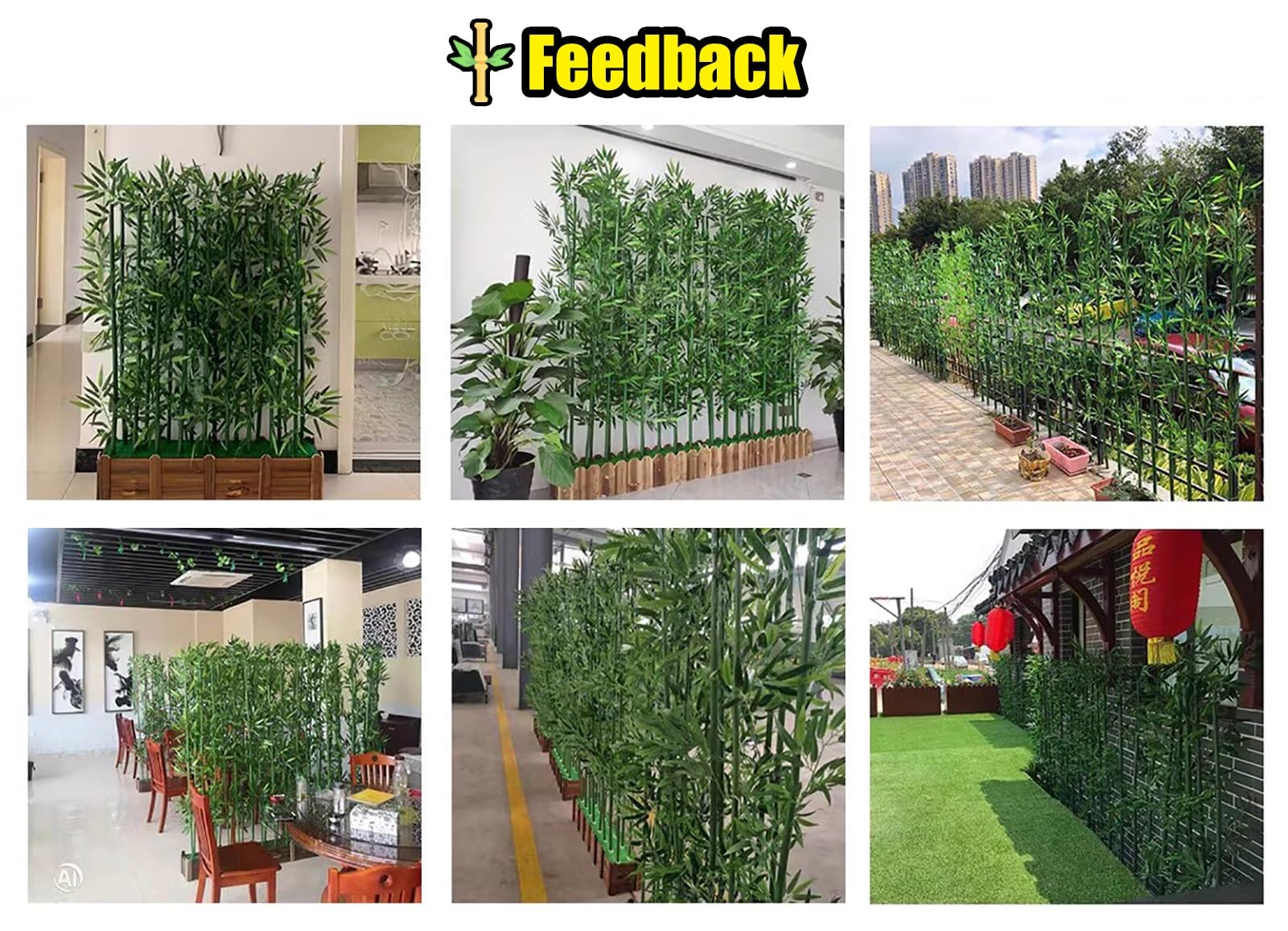 Images Inside Privacy Fence Trees Artificial Bamboo Artificial Plant