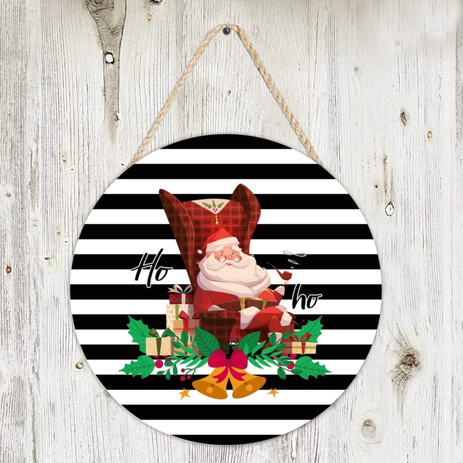 Santa Pallet Sign Santa Stop Here Sign, Personalised Christmas