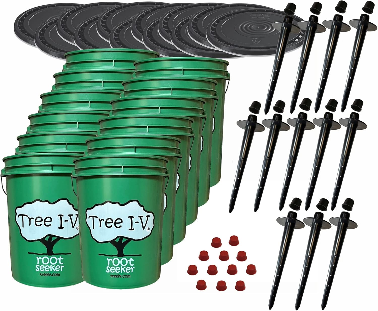 Amazon.com: Tree I-V 12-pk Fill & Haul Root Feeder | Plug & Lid for ...