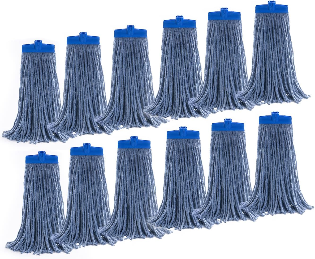 Amazon.com: Matthew Cleaning Screw-on Heavy Duty Cotton Wet Mop ...