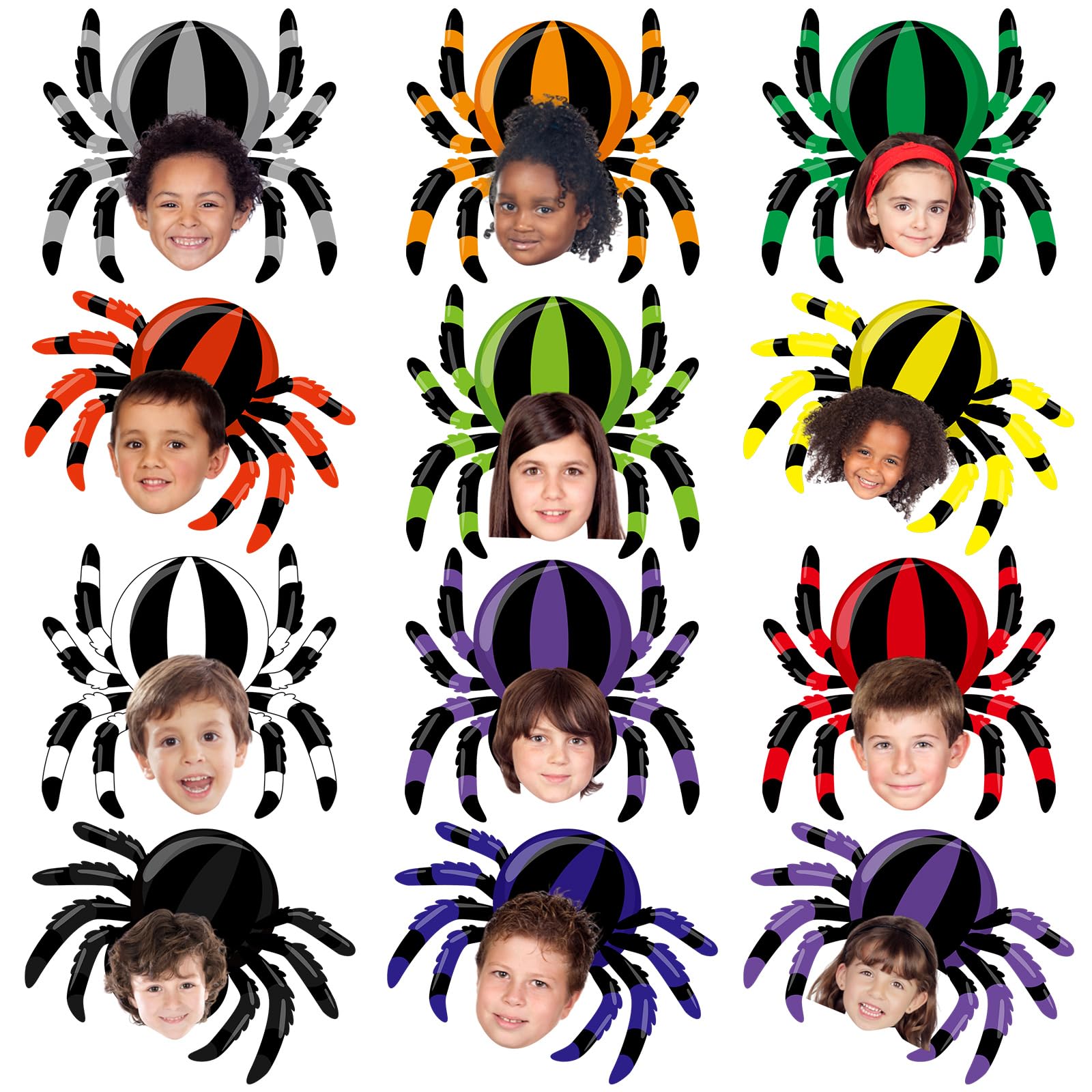 Snapklik.com : Kosiz 60 Pcs Spider Decorations For Classroom Spider ...