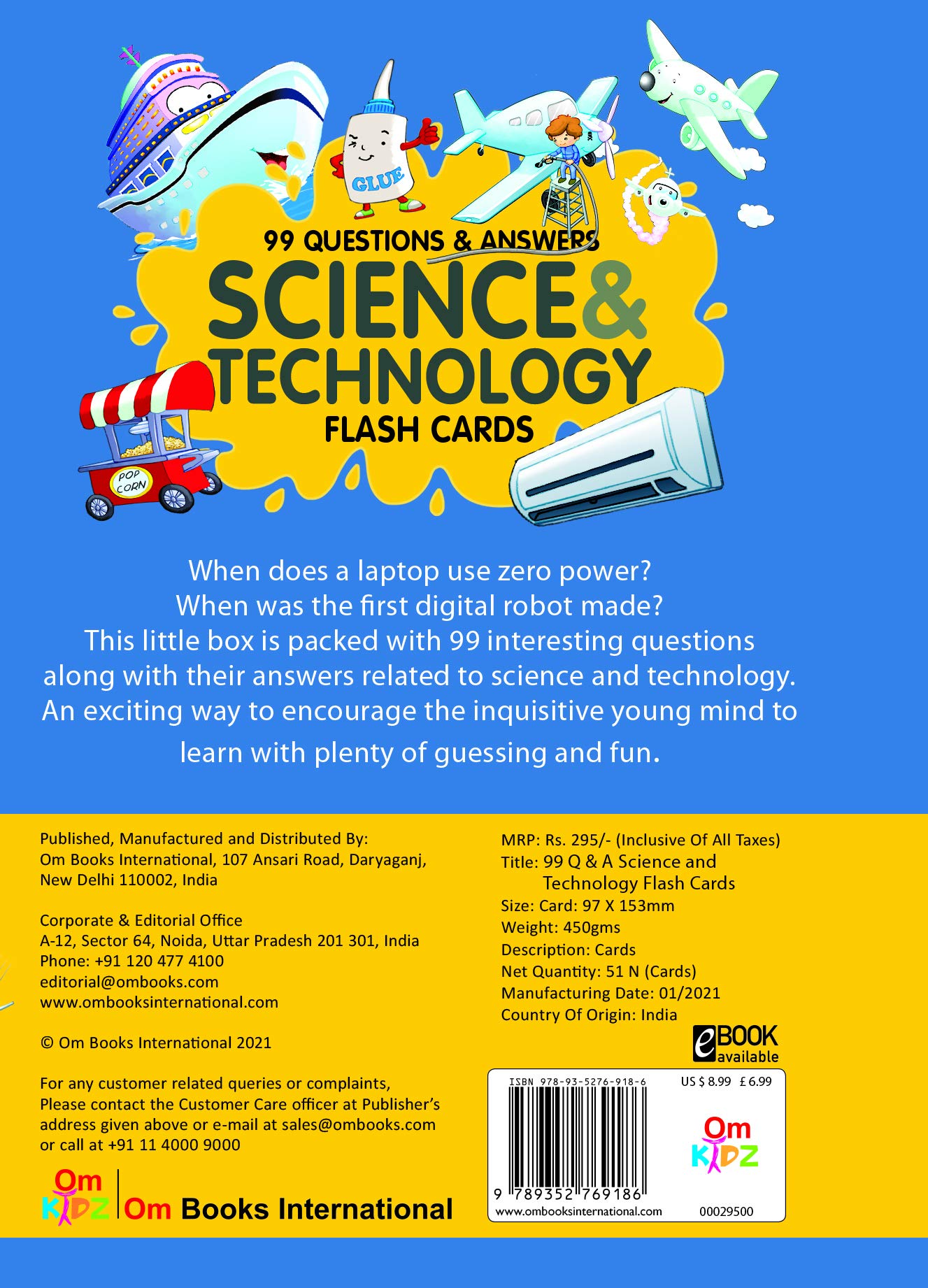 Buy Flash Cards: 99 Questions and Answers Science and Technology Flash ...