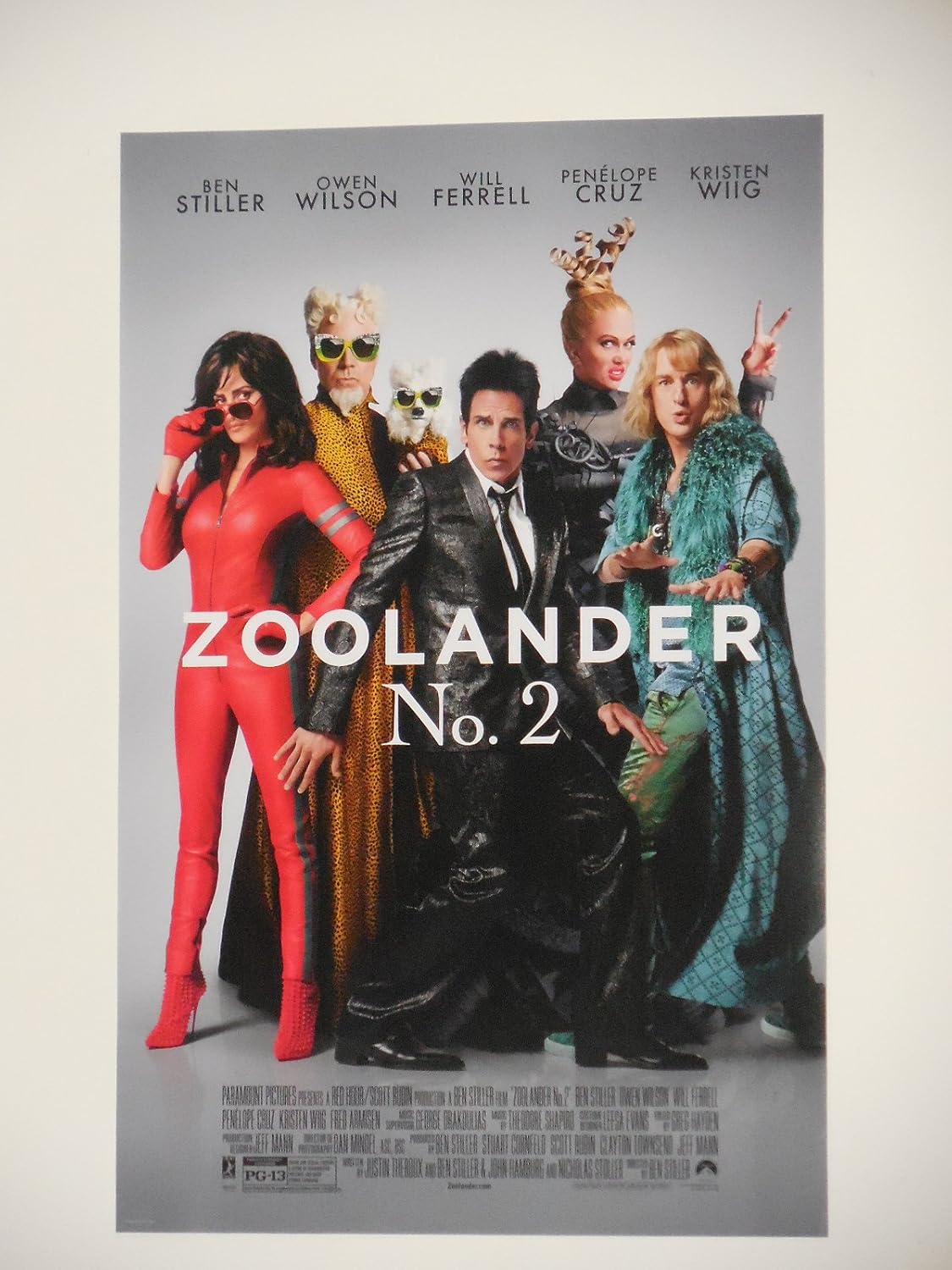 Amazon.com: Zoolander No. 2-11x17 Inch Movie Poster: Posters & Prints
