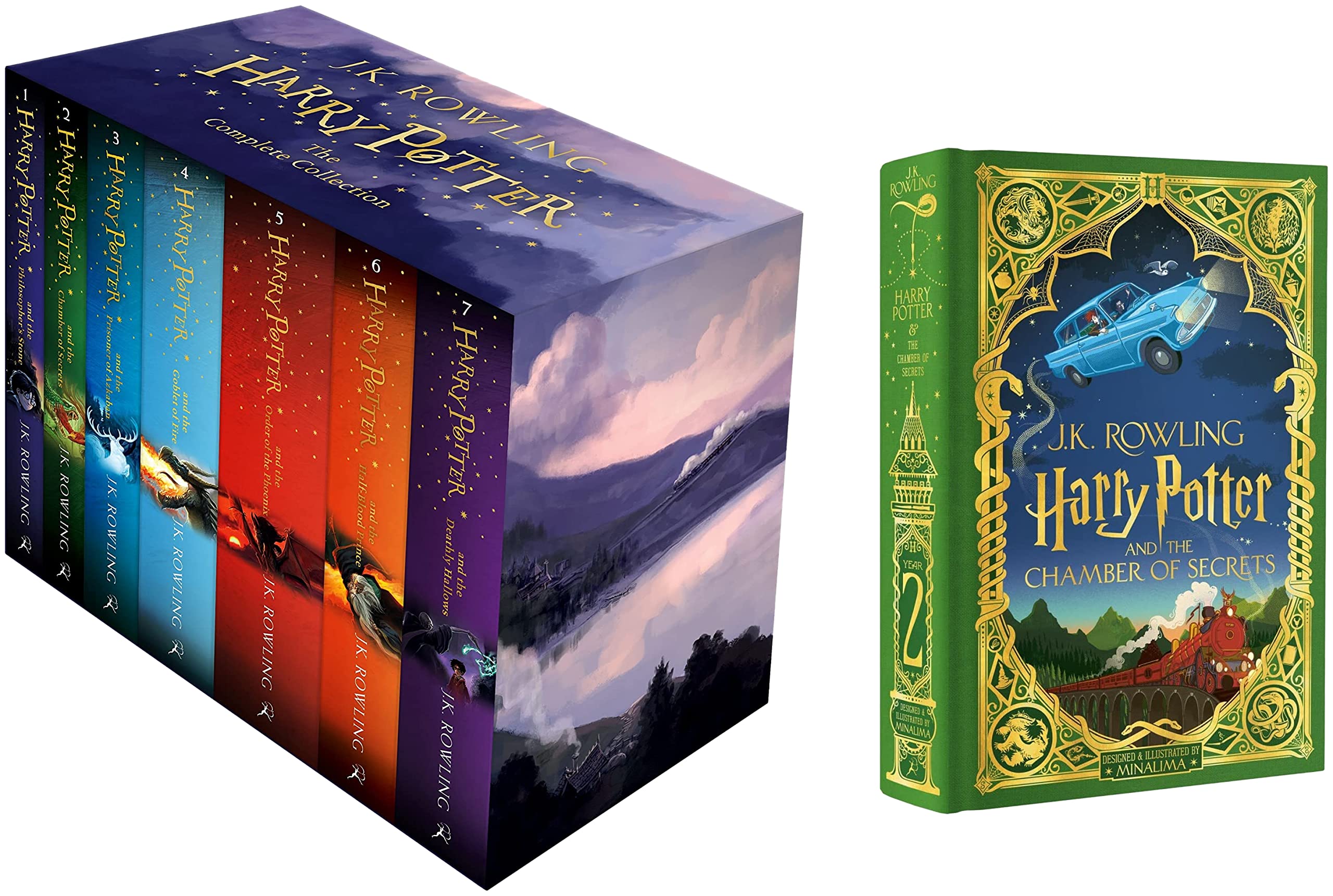 Buy Harry Potter Box Set: The Complete Collection (Set of 7 Volumes ...