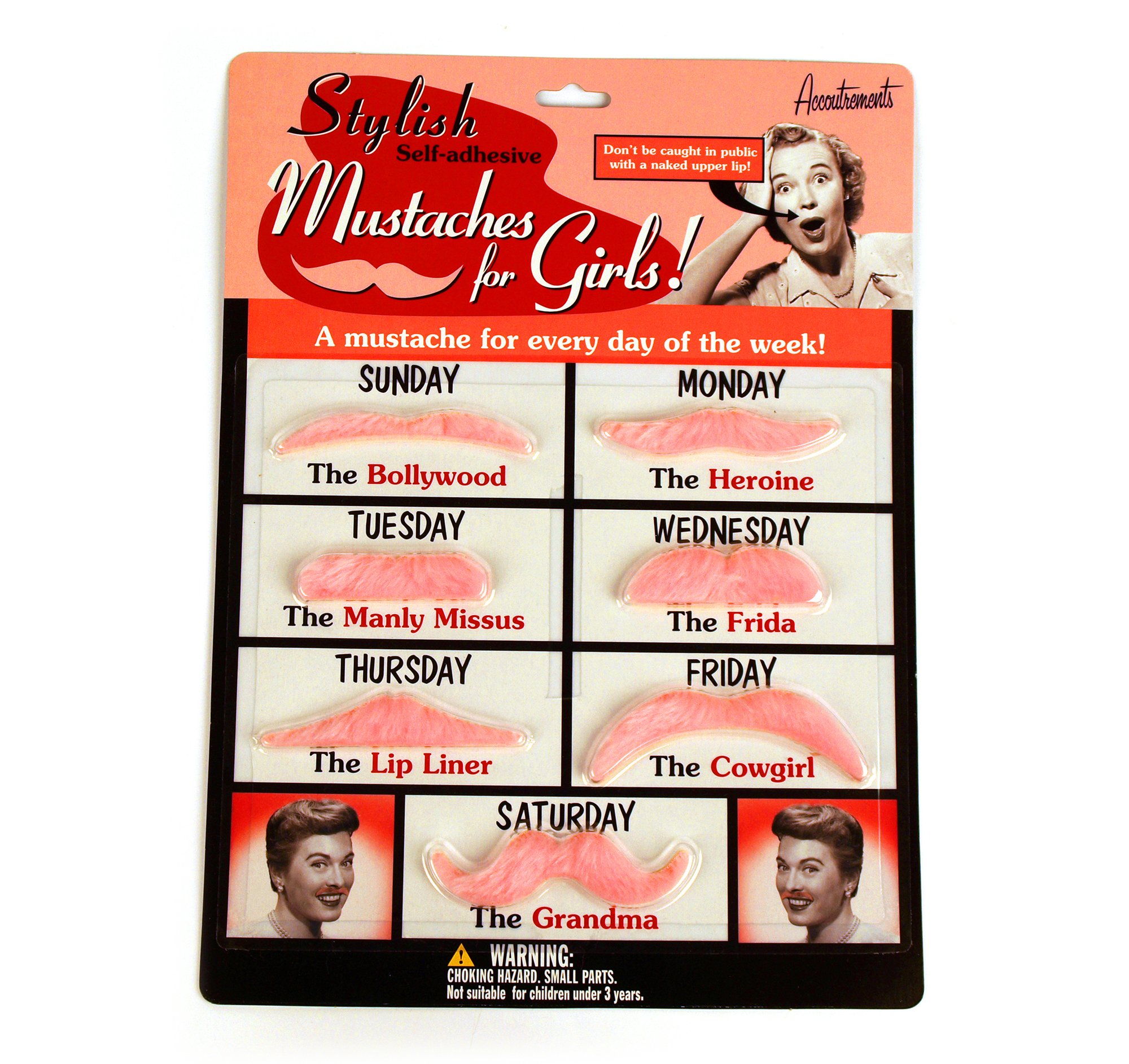 Girls With Real Mustaches