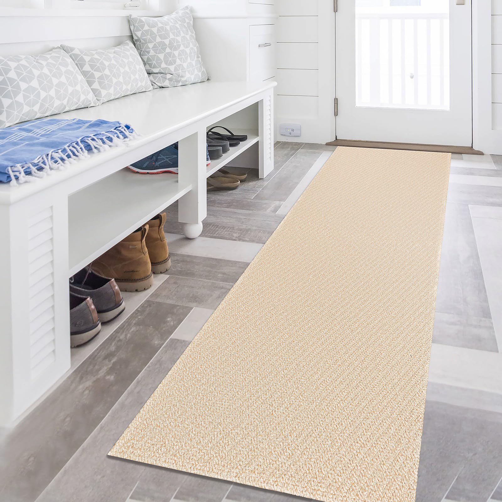 KOZYFLY Boho Runners for Hallways 2x7 ft Washable Hall Carpet Runner ...