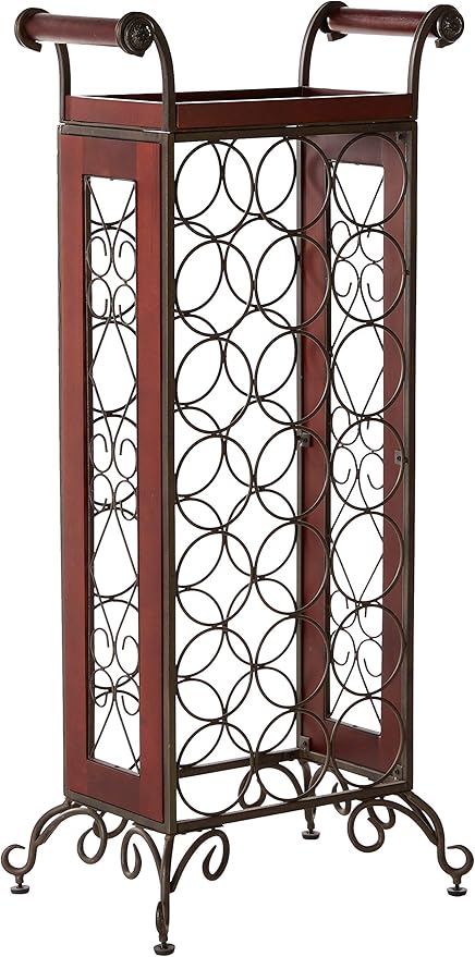 Amazon.com: Howard Miller Wine Butler 655-147 – Wrought Iron & Wood ...