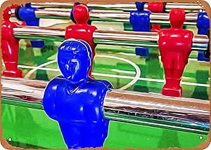 Amazon.com: AirBnk On The Road Meatal Sign Figures of Foosball Table ...