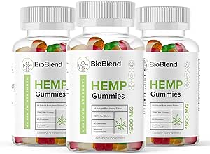Amazon.com: Official... (3 Pack Bioblend Gummies - Bio Blend Hemp ...