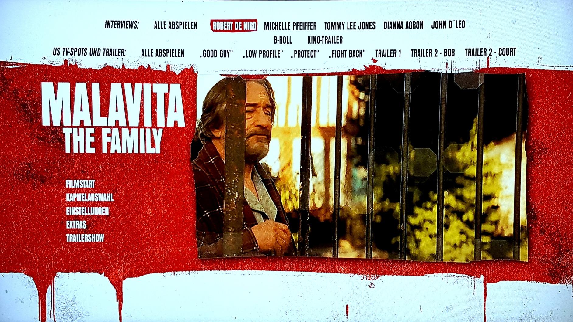 Malavita - The Family: Amazon.de: De Niro, Robert, Pfeiffer, Michelle, Agron, Dianna, Jones ...