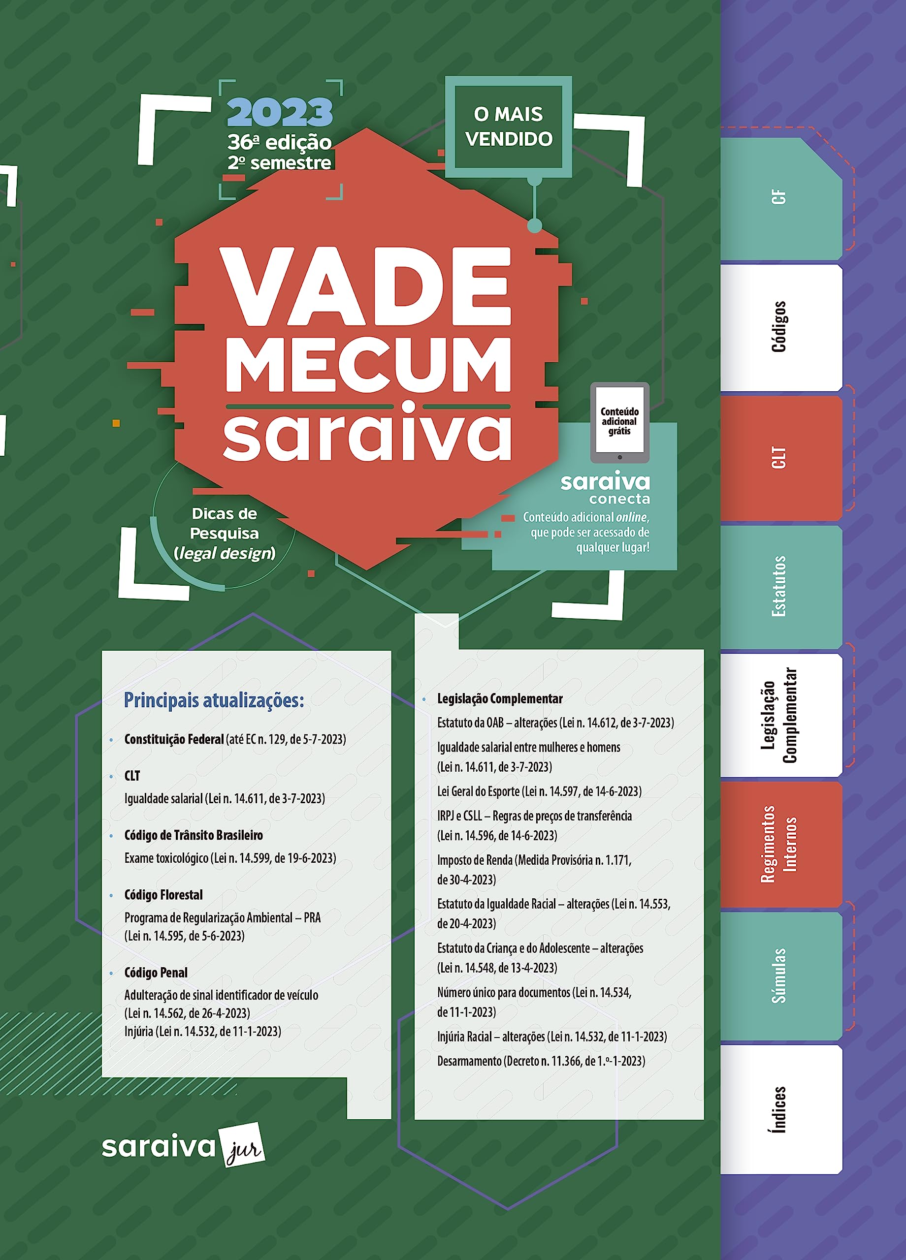 Vade Mecum Saraiva - Tradicional - 36ª edição 2023 | Amazon.com.br