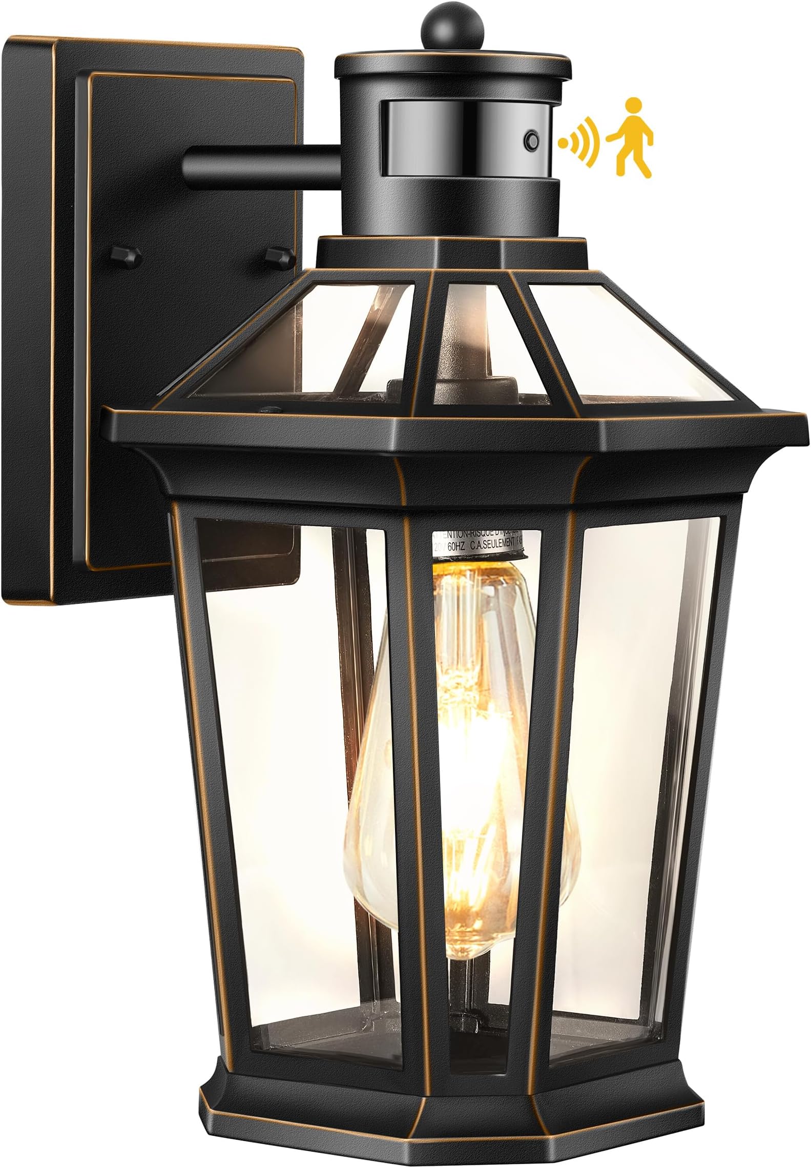 iYogaled Up and Down Lights Outdoor Wall Lights, RGB LED Dusk to Dawn ...