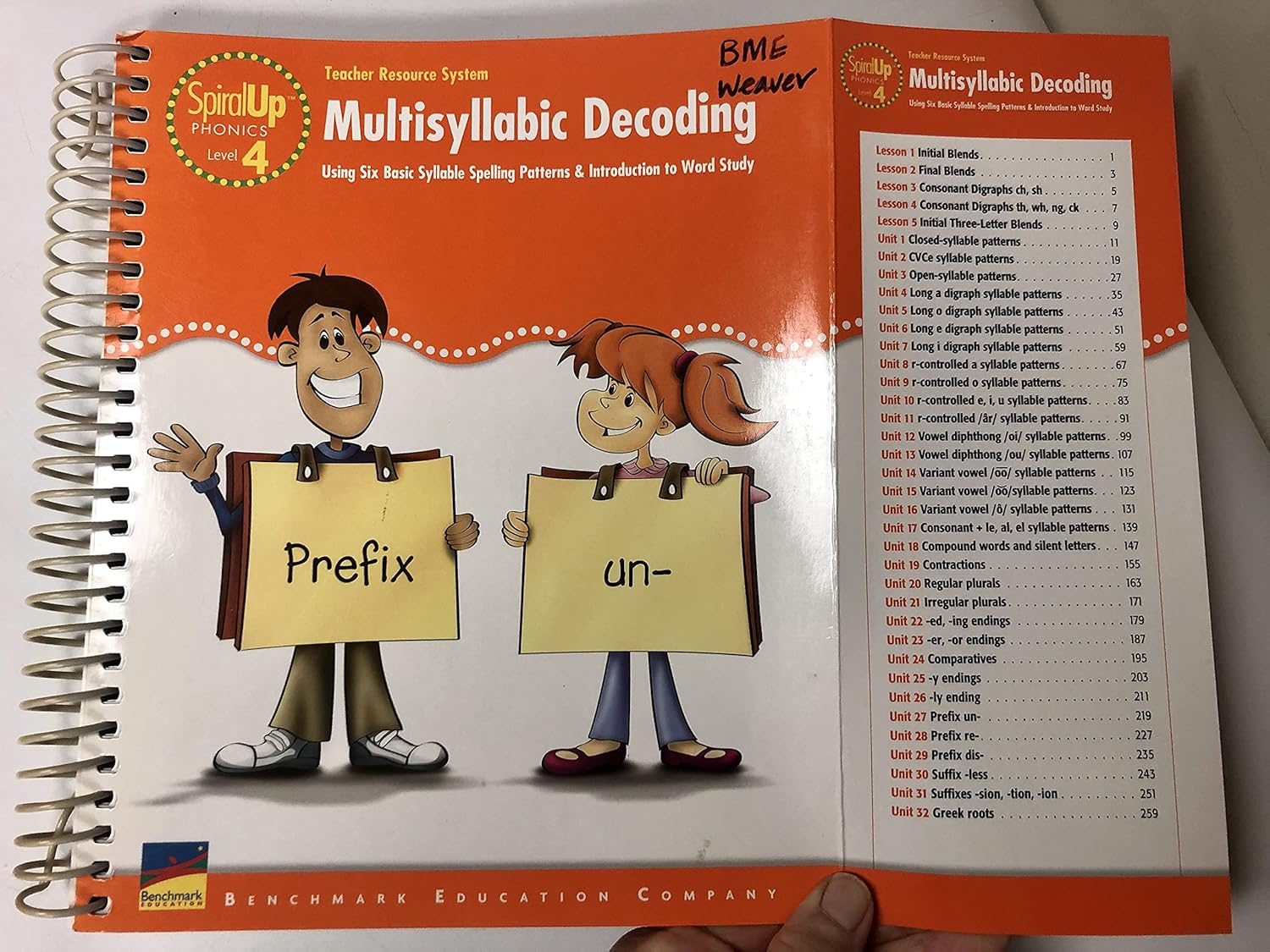 Multisyllabic Decoding, Using Six Basic Syllable Spelling Patterns ...