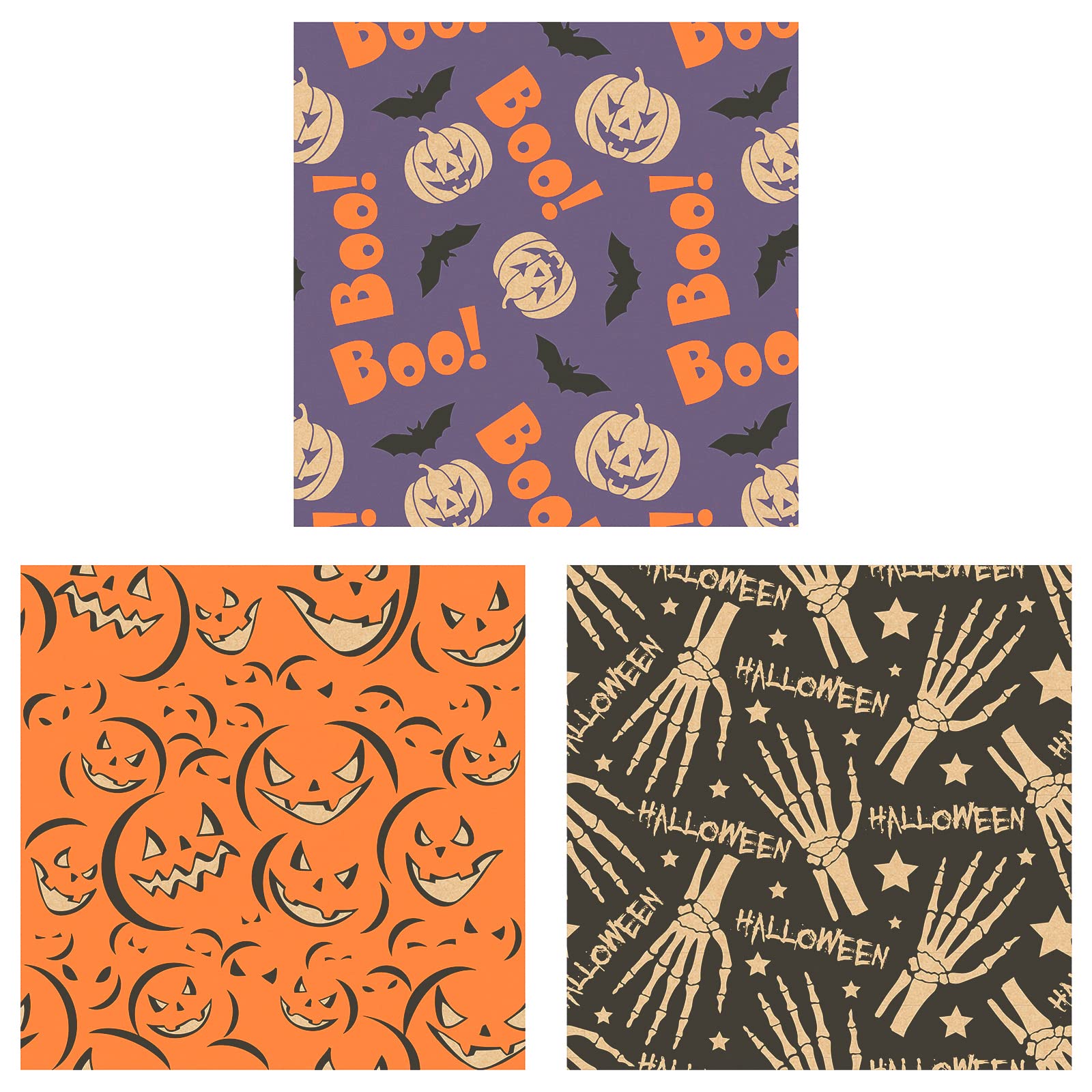 Snapklik.com : RUSPEPA Halloween Wrapping Paper Rolls