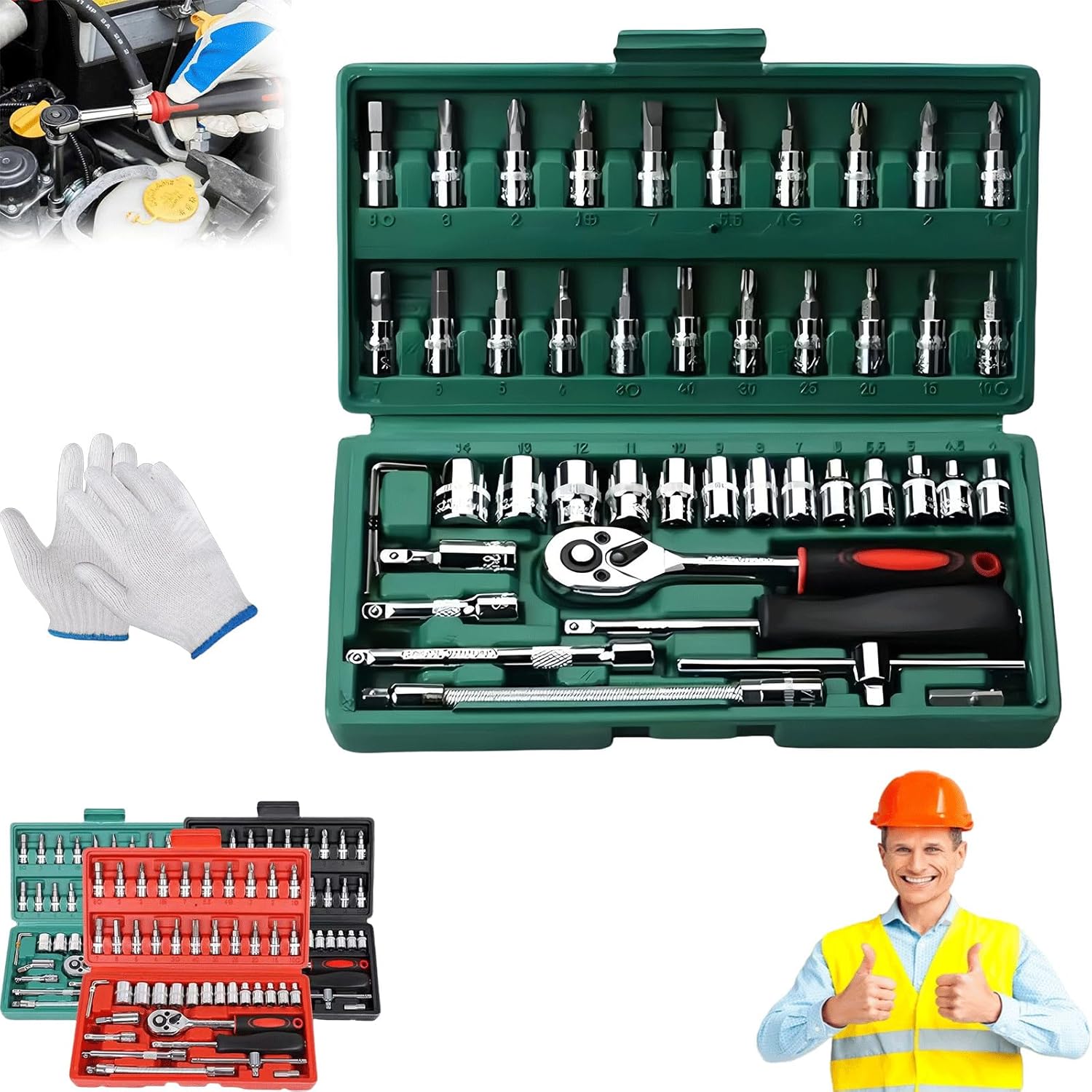 Amazon.com: Cordless Electric Slim Ratchet Set,2025 New Slim ...