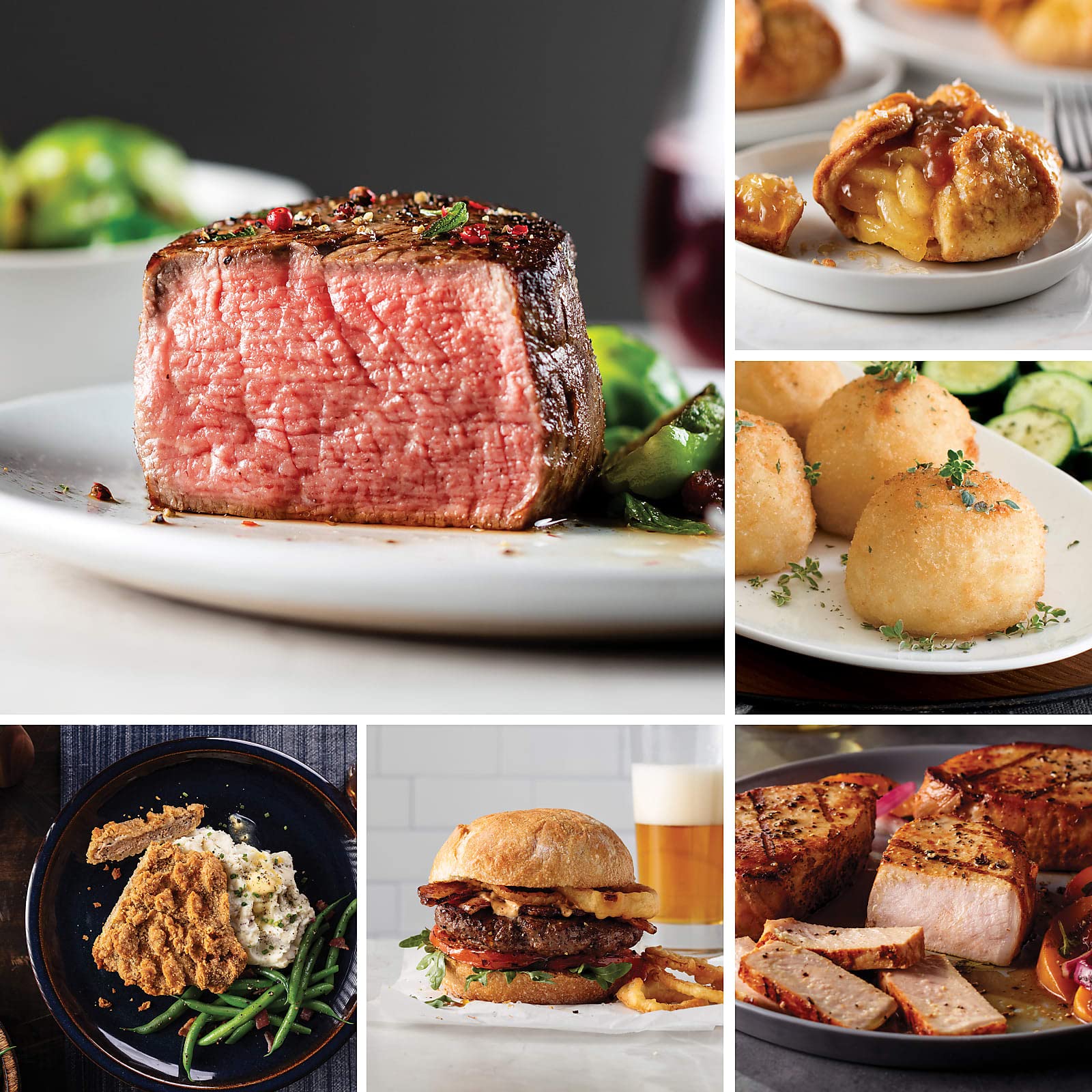 Amazon.com: Omaha Steaks Classic Dinner Pack (Butcher's Cut Filet Mignons, Chicken Fried Steaks ...