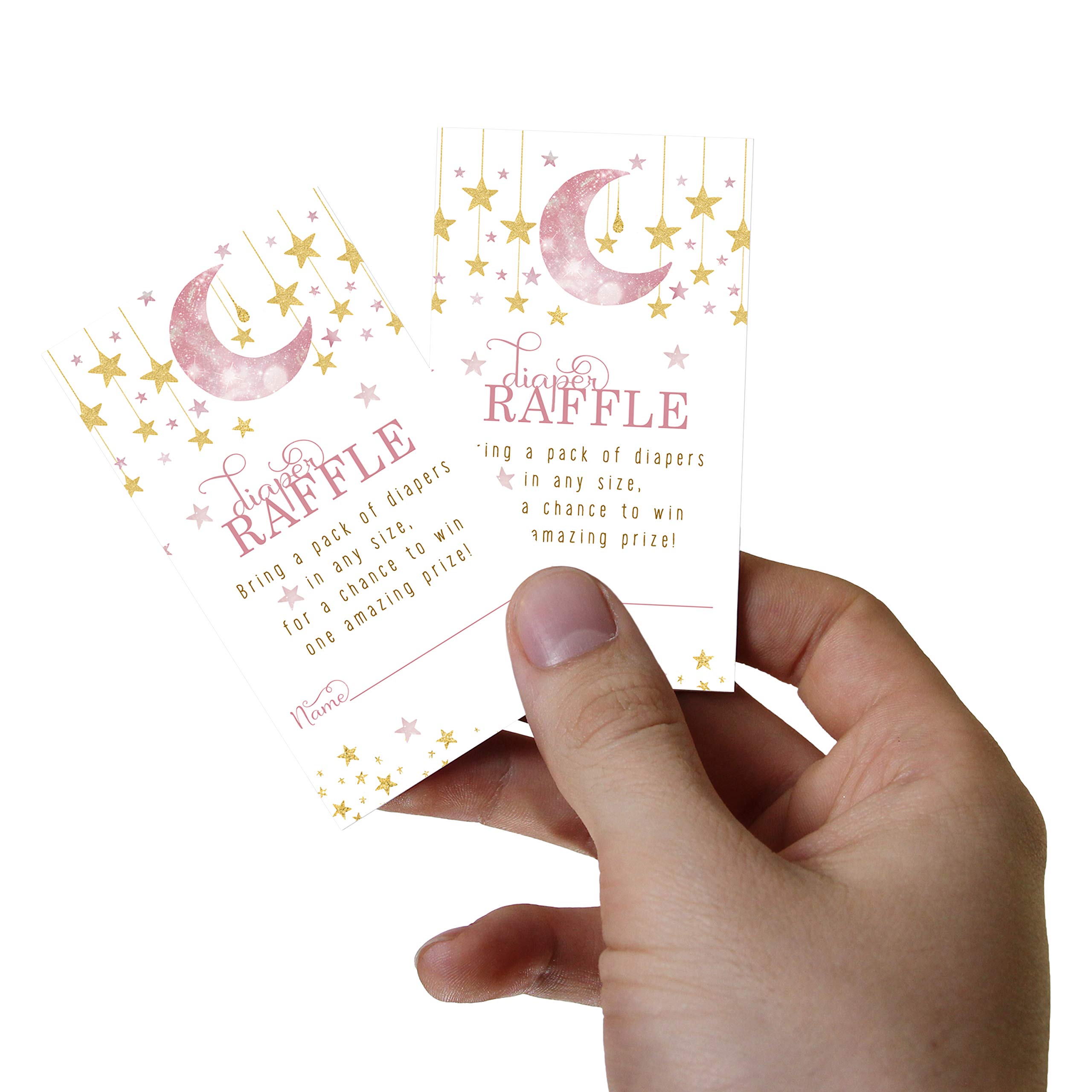 Buy Paper Clever Party Twinkle Little Star Diaper Raffle Tickets (50 ...