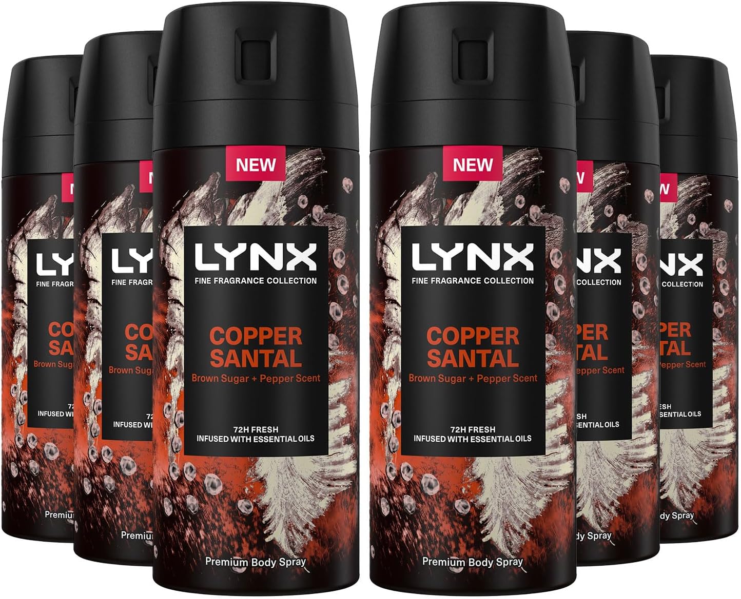 Lynx Fine Fragrance Collection 72 Hour Fresh, Odour and Sweat ...