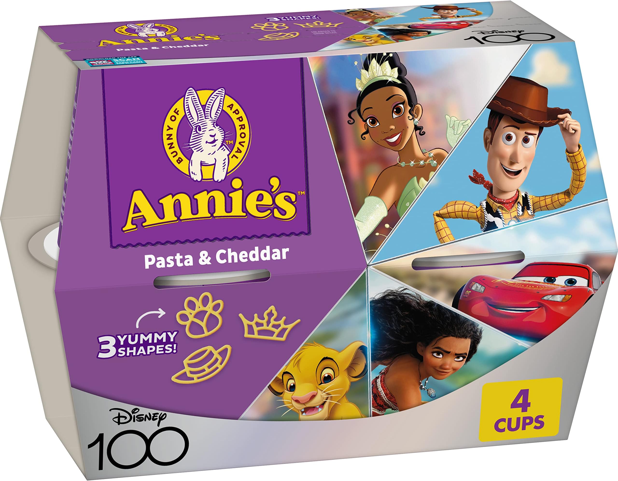 Amazon.com : Annie's Disney Pixar Macaroni and Cheese, Microwavable ...
