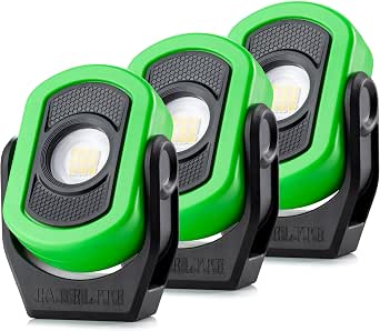 Magnetic Work Light – 780 Lumen Compact Pocket Light, Rechargeable ...
