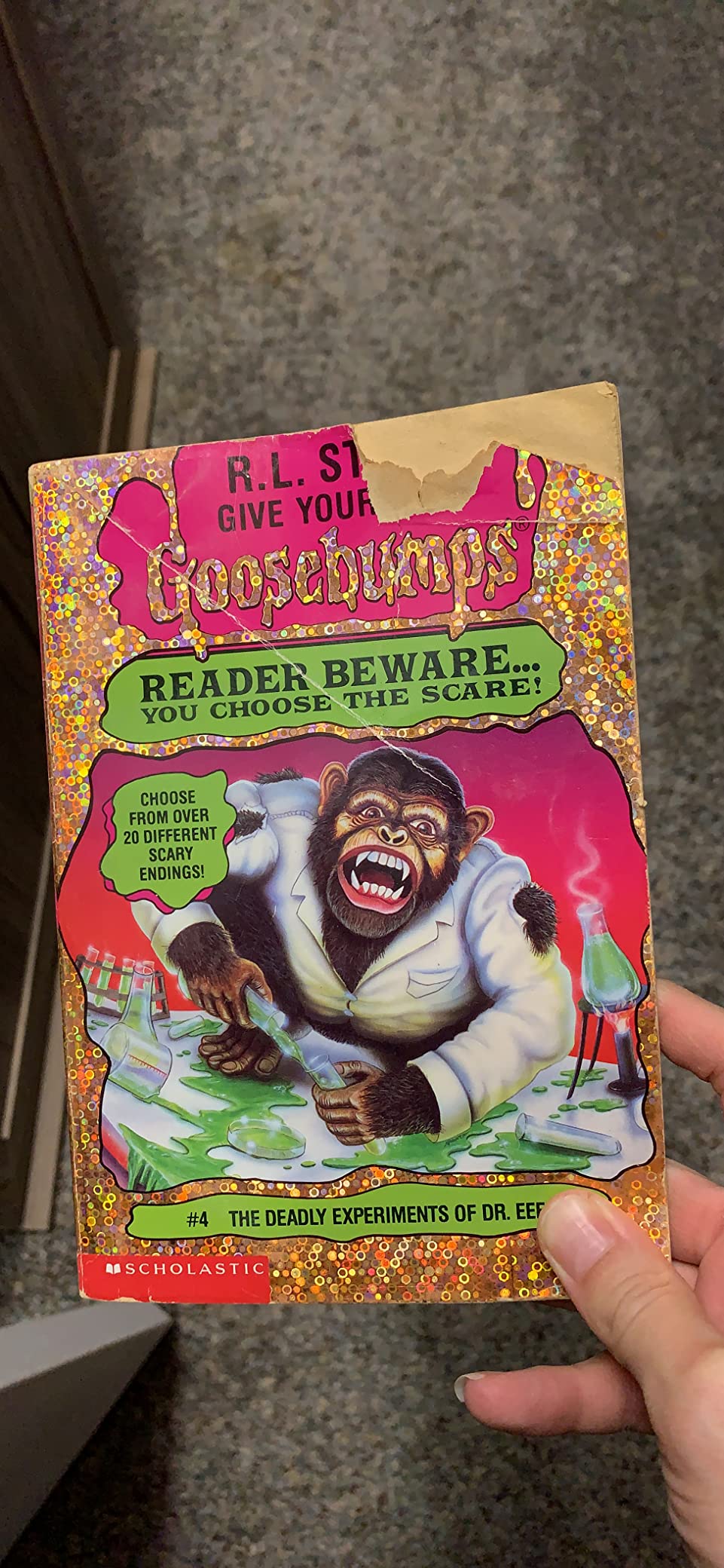 Deadly Experiments of Dr Eeek: R. L. Stine: 9780590194280: Amazon.com ...