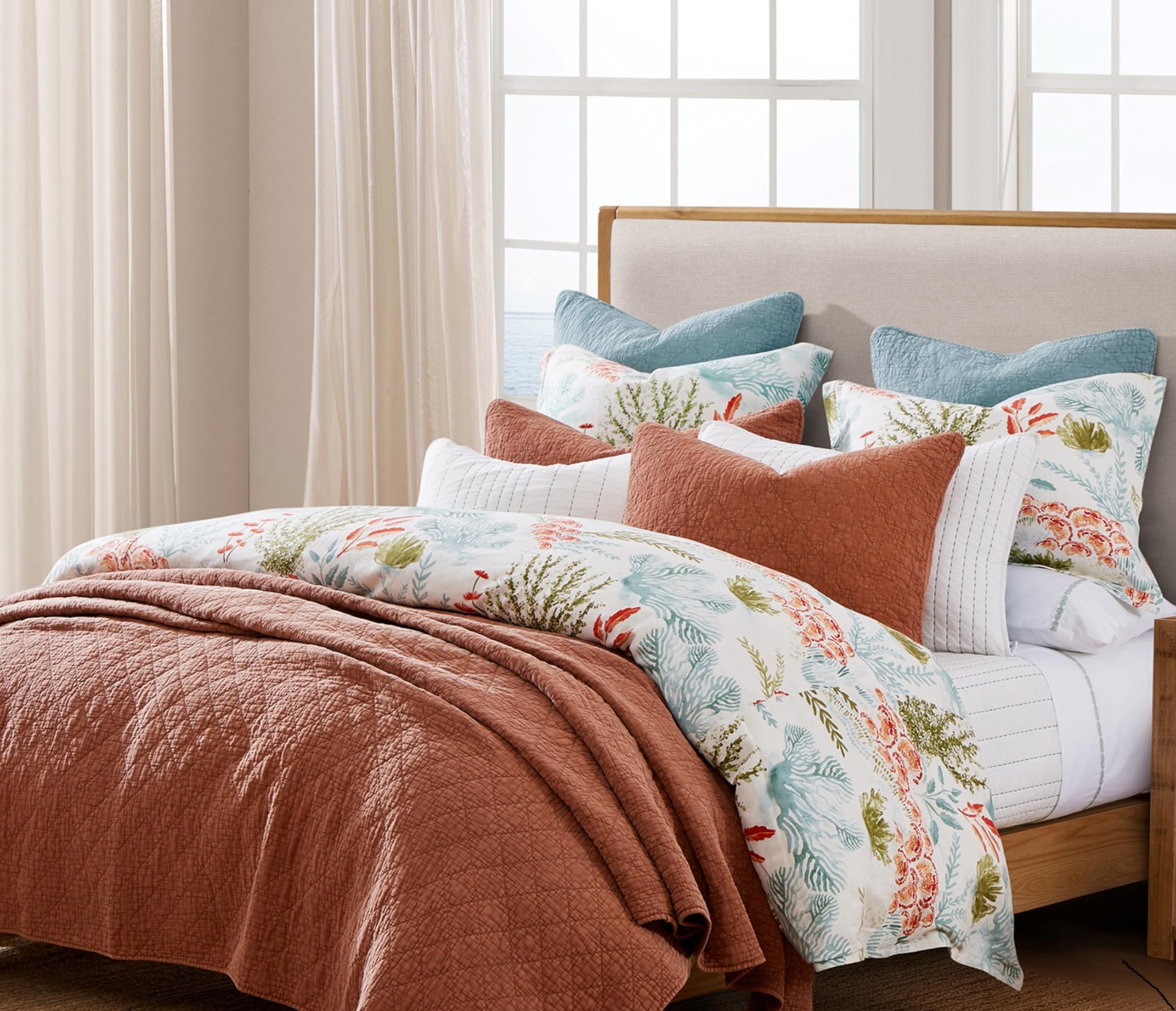 Colorful Coastal Bedding