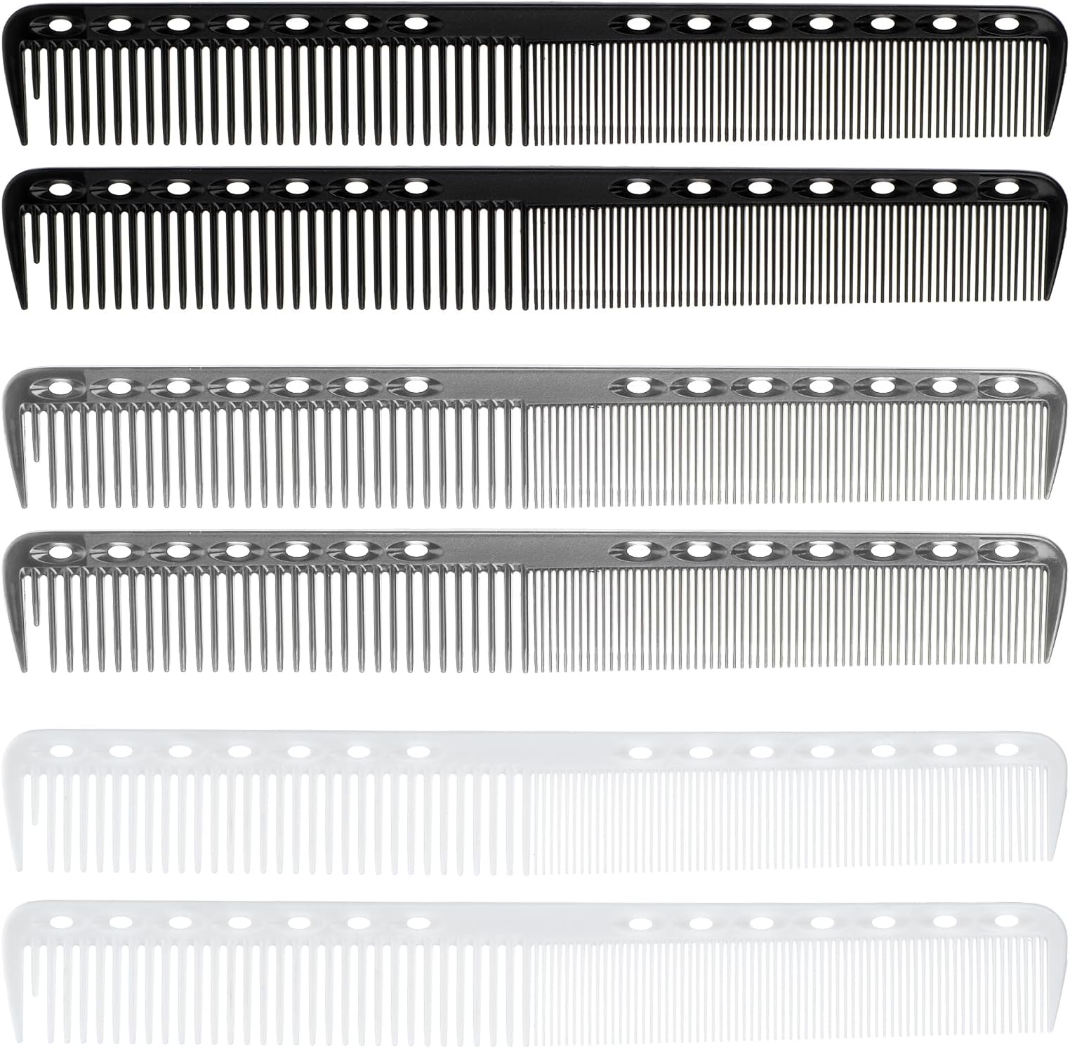 Amazon.com : 12Pcs Carbon Fiber Comb Set - Heat Resistant Hair Stylist ...