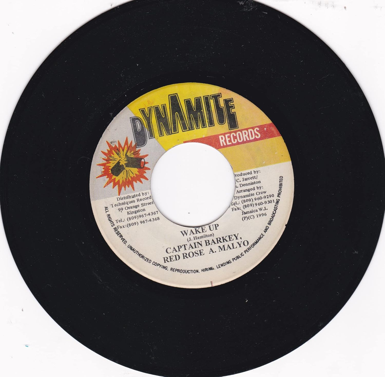 Amazon.com: CAPTAIN BARKEY, RED ROSE, A. MALYO - WAKE UP / VERSION - 7 ...