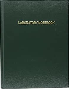Amazon.com : BookFactory Lab Notebook - 96 Pages (.25'' Grid Format), 8 ...
